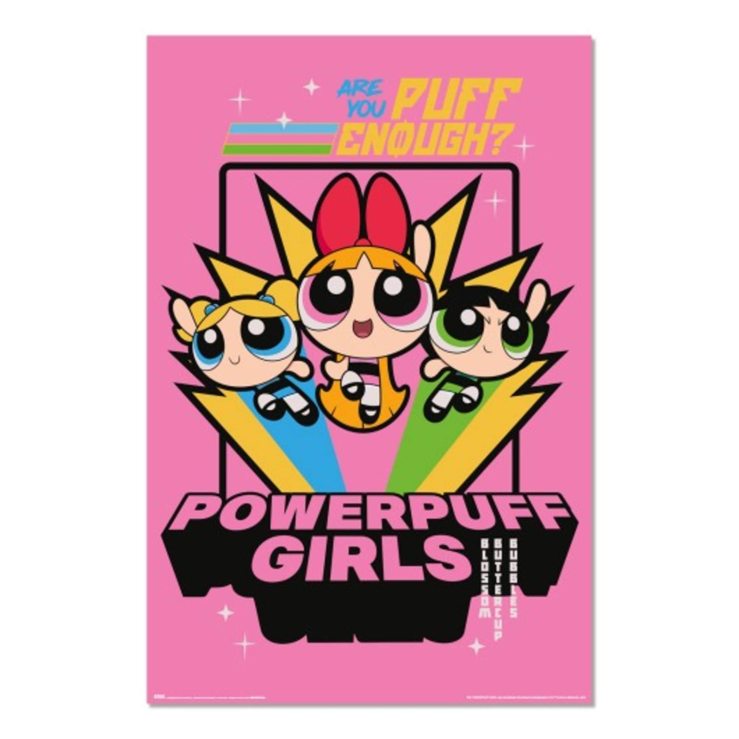 Poster et Affiche Powerpuff Girls 61x91,5cm | Yourdecoration.fr