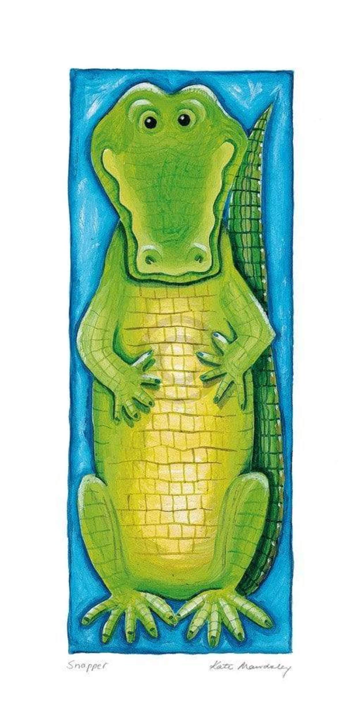 Affiche Art Kate Mawdsley Snapper 15x30cm | Yourdecoration.fr