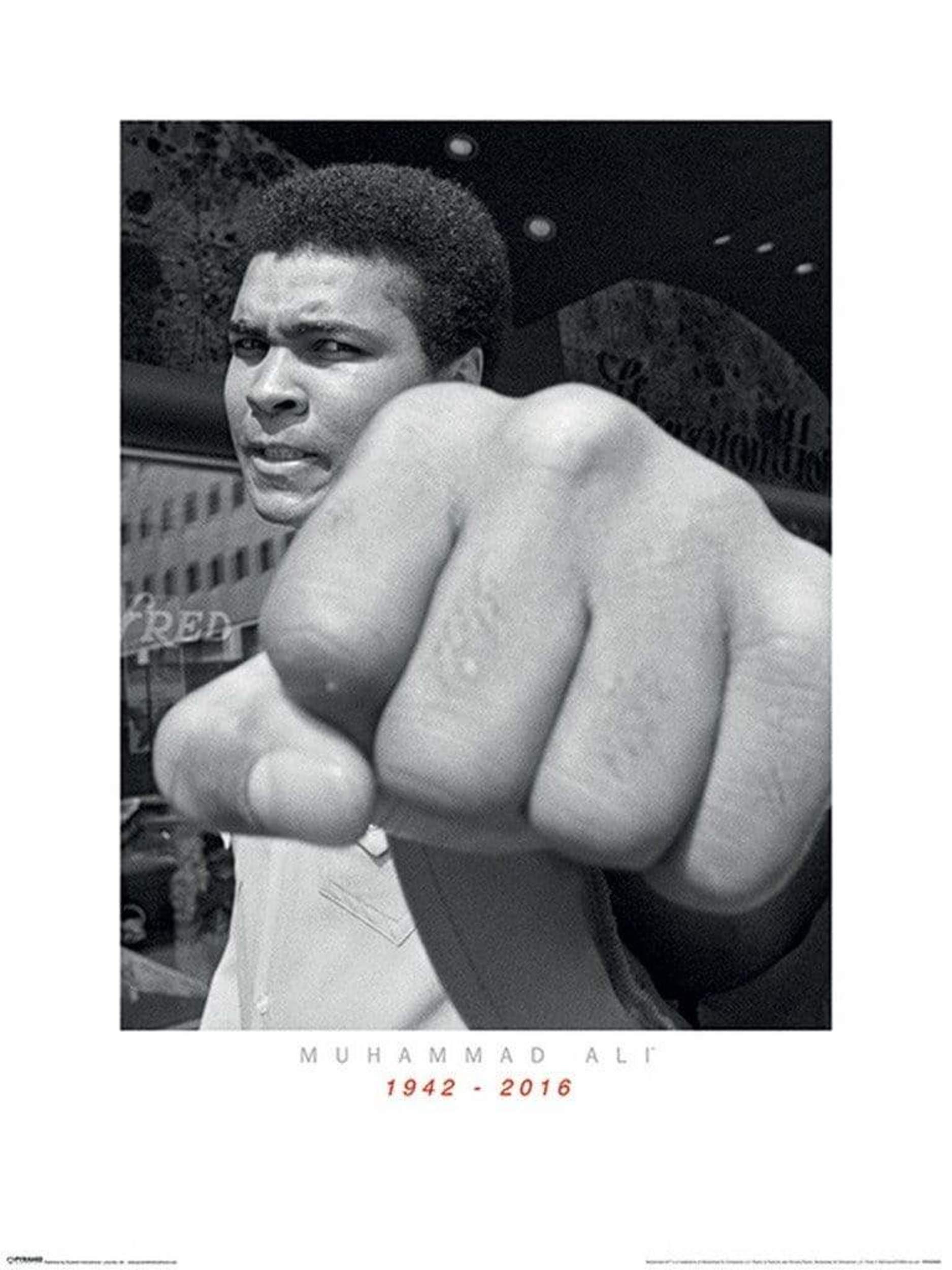 Affiche et Poster Muhammad Ali Commemorative Punch 60x80cm